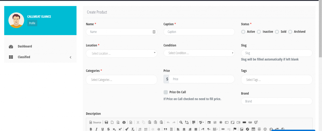 User Dashboard | Laraship
