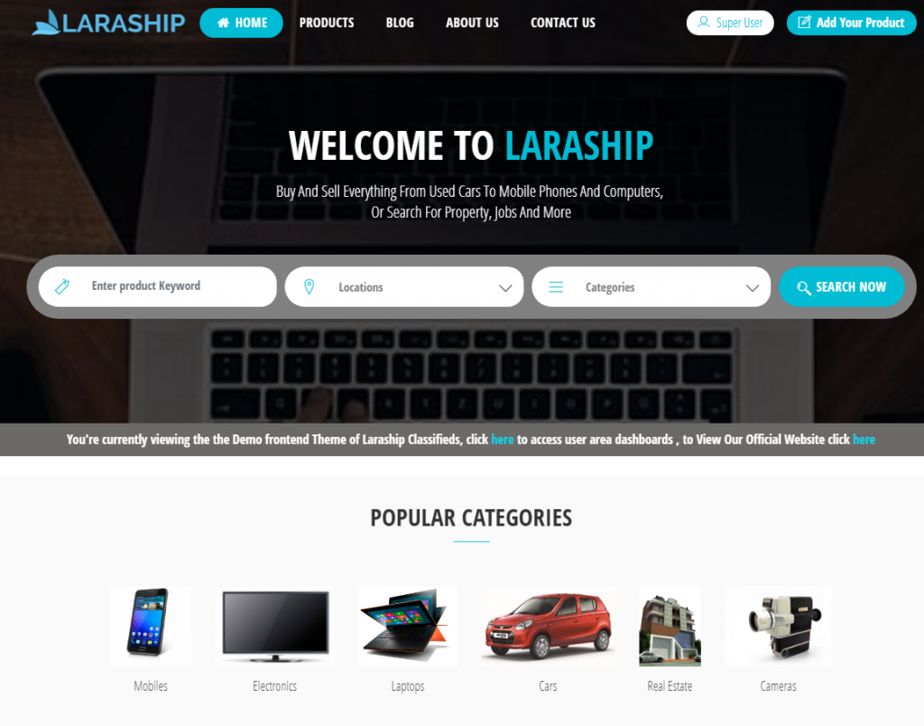 Products Archive | Laraship