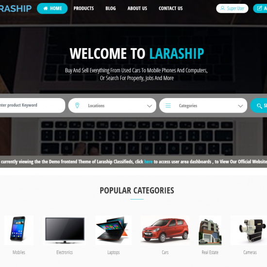 Welcome to Laraship: the Best Laravel Admin Panel Ever
