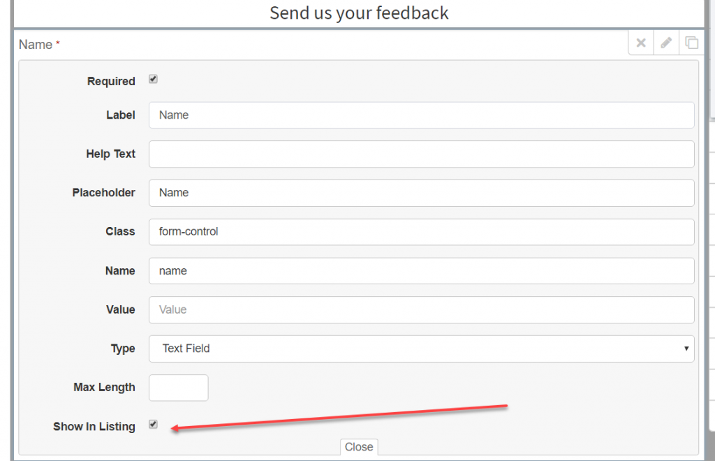 Form Builder Module | Laraship