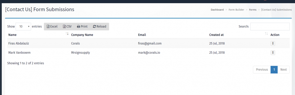 Form Builder Module | Laraship
