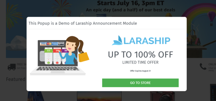 Download Laraship with a complete set of Laravel communication tools
