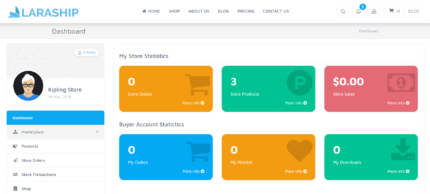 Laraship Laravel Marketplace - A Premium Multi Vendor eCommerce Store