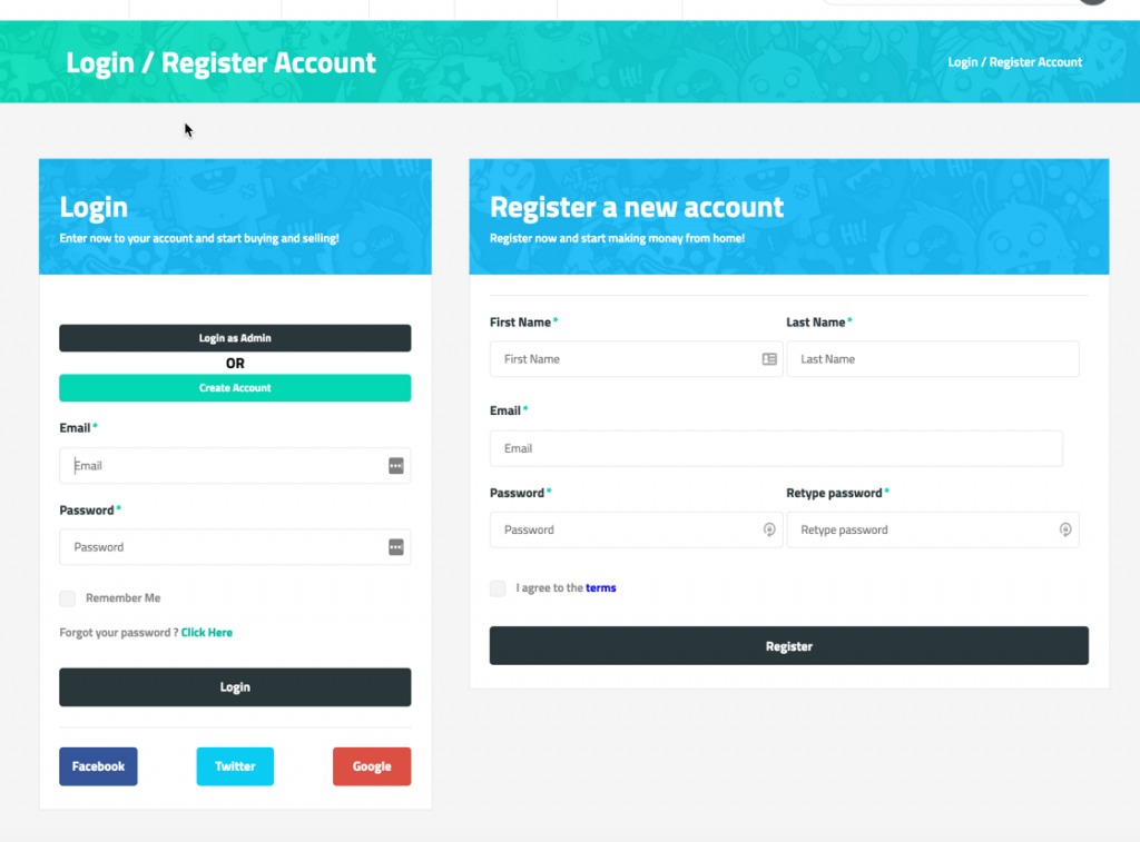 Marketplace Dragon Themes | Laraship