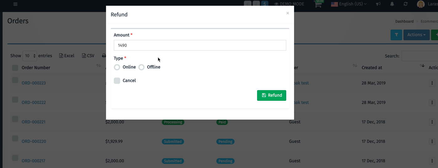 Checkout our new features added to Laraship Platforms | Laraship