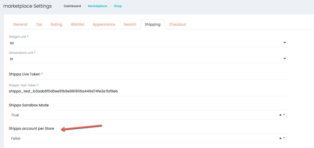 Shippo Setup | Laraship