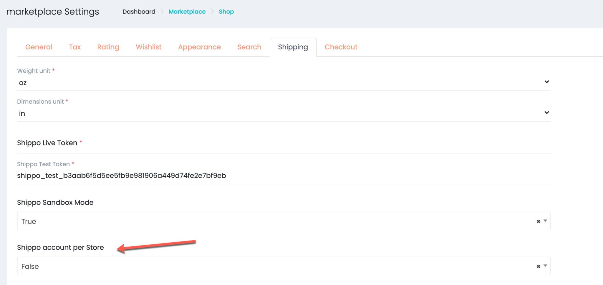 Shippo Setup | Laraship