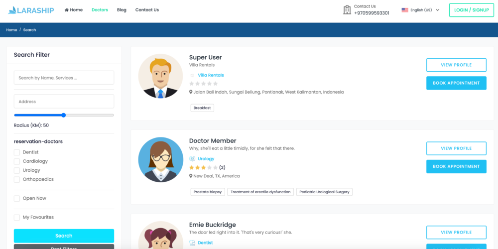 Laraship Laravel Reservations - A Premium Multi User Booking Application