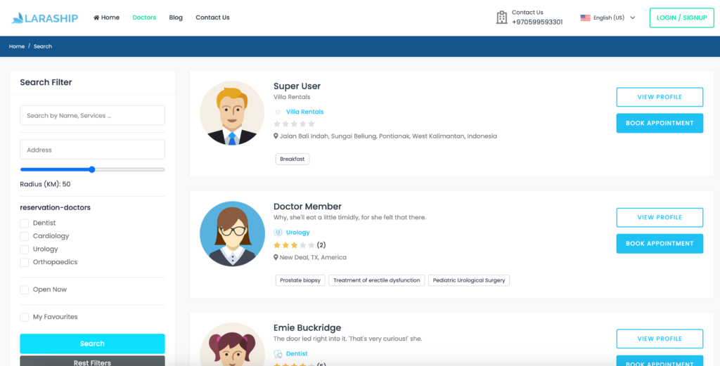 Laraship Laravel Reservations - A Premium Multi User Booking Application Laraship Laravel Reservations - A Premium Multi User Booking Application