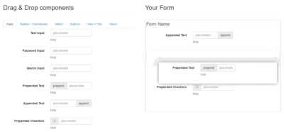 Drag-and-drop form builder | Laraship