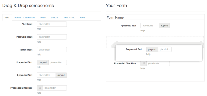 Drag-and-drop form builder | Laraship
